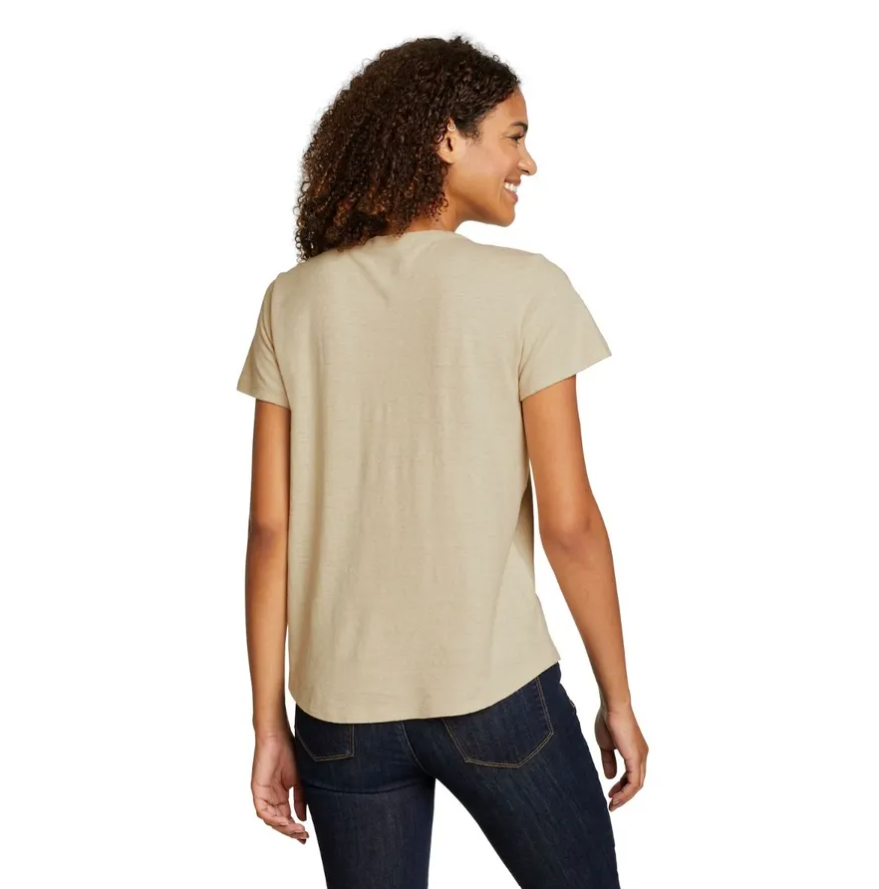 Eddie Bauer Women's EB Hemplify Henley Short Sleeve – Outdoor Adventurer Survival Camping and ...