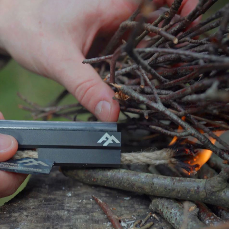 Forest Fundamentals Stealth Fire Starter – Outdoor Adventurer Survival Camping and Adventure
